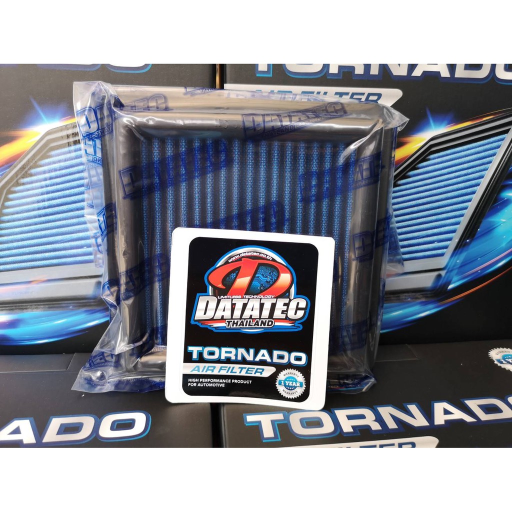 ฟรีผ้าไมโครไฟเบอร์!กรองอากาศ DATATEC TORNADO HONDA CITY/JAZZ GE ปี 2008 ...