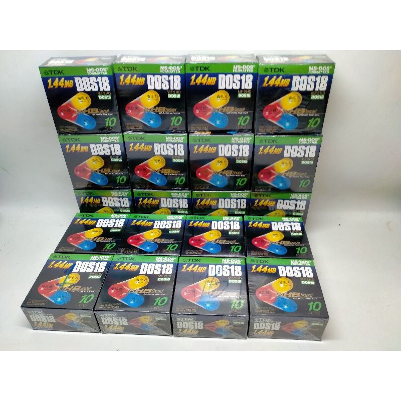 TDK จาก IBM แผ่นดิสของใหม่ไม่แกะซีน ของแท้ 1.44 Floppy Disk A 1.44 ใน ...