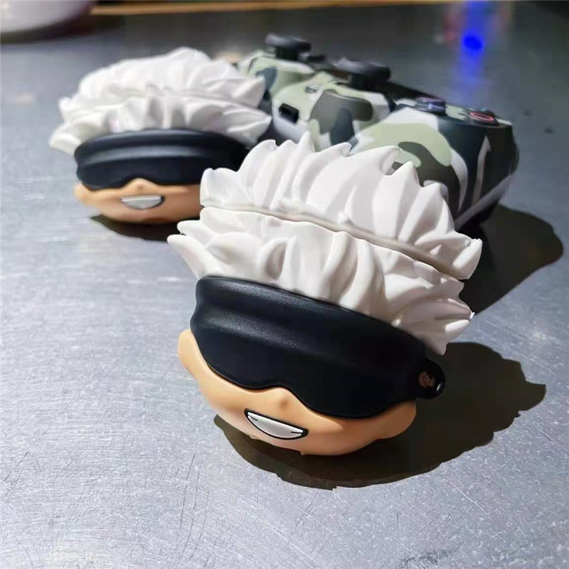 อะนิเมะ Jujutsu Kaisen Gojo Satoru หัว Apple AirPods 1 / 2 / 3 Pro ฝา ...