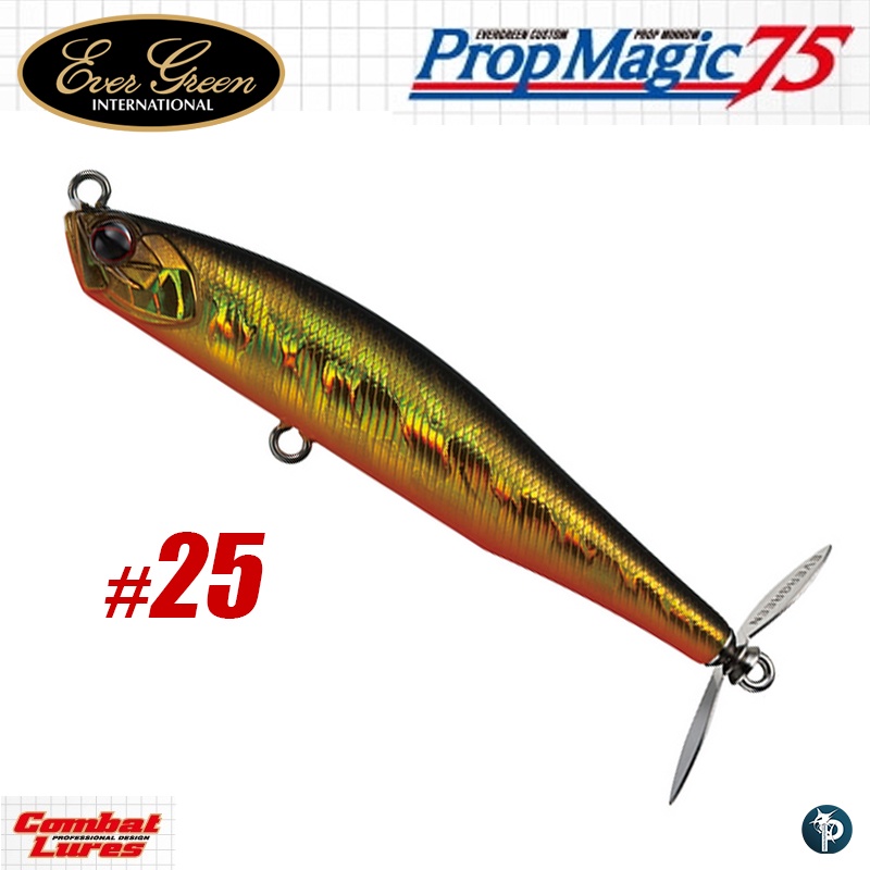เหยื่อ EVER GREEN PROP MAGIC 75 | Shopee Thailand