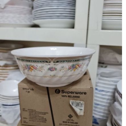 ชุดชามโคม3ใบ ลายการ์เด้นฮิลล์ Supperware ซุปเปอร์แวร์ | Shopee Thailand