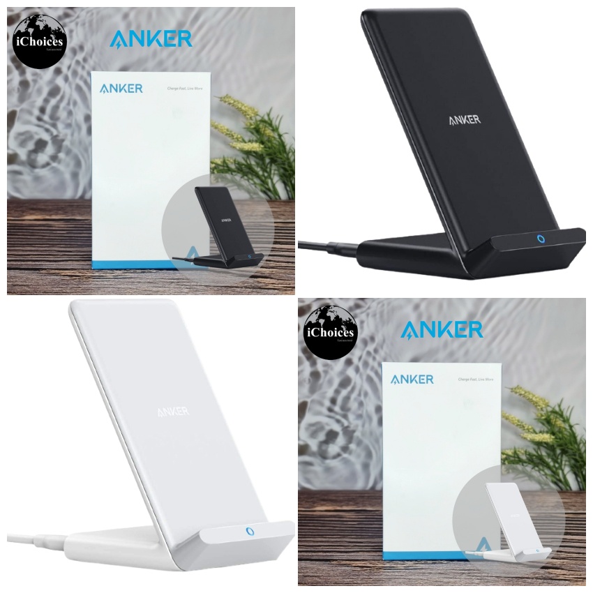 [Anker] Wireless Charger PowerWave Stand Qi-Certified A2524 แท่นชาร์จไร้สาย แท่นชาร์จ ชาร์จเร็ว ...