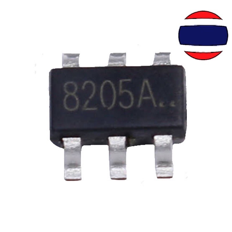 10pcs 8205 SOT23 8205A SOT CEG8205A FS8205A SOT23-6 SMD | Shopee Thailand