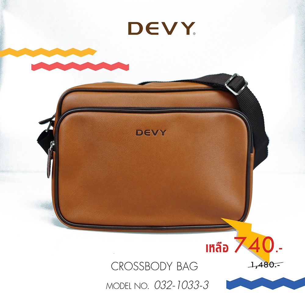 DEVY กระเป๋าสะพายข้าง รุ่น 032-1033-3 | Shopee Thailand