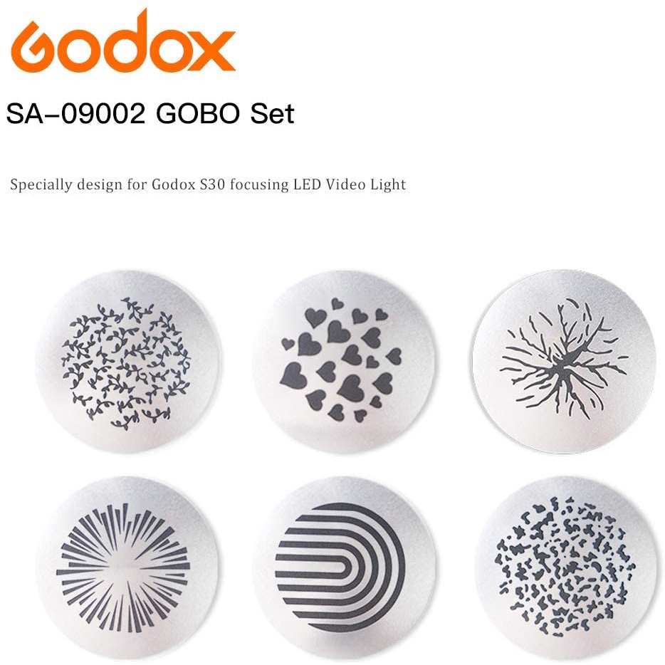 Godox GOBO Set for Godox Focusing LED Light | Shopee Thailand