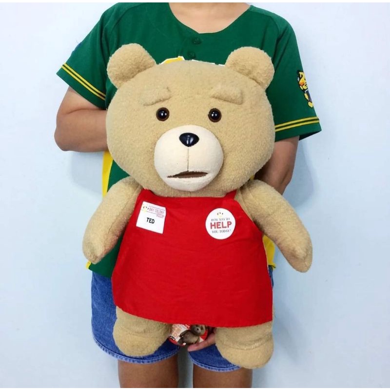 ตุ๊กตาหมีTed Doll หมีเท็ด งานแท้ญี่ปุ่น ใหม่ ป้ายห้อย (มือ2) | Shopee Thailand