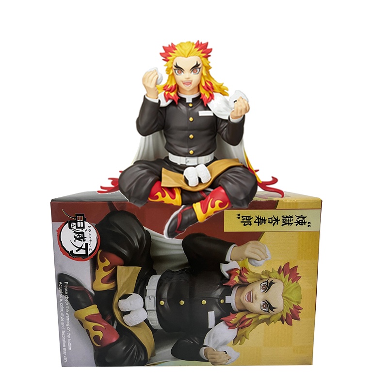 ฟิกเกอร์ PVC รูป Demon Slayer Kimetsu no Yaiba PM Perching Kyojuro ...