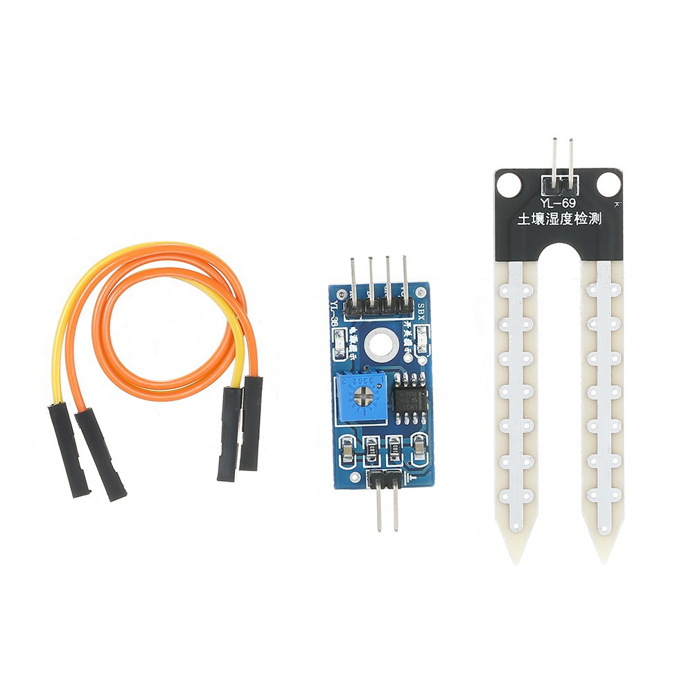Soil Moisture Sensor Module เซนเซอร์วัดความชื้นในดิน เซ็นเซอร์ Arduino ESP8266 NodeMCU ESP32 ...