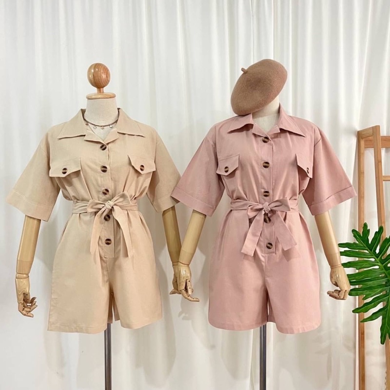 จั้มสูทสายแคมปิ้ง ️ JJ11 | Shopee Thailand