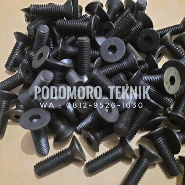 Versheng M5x20 สลักเกลียวเหล็ก Countersink M5*20 สลักเกลียวเหล็ก ...