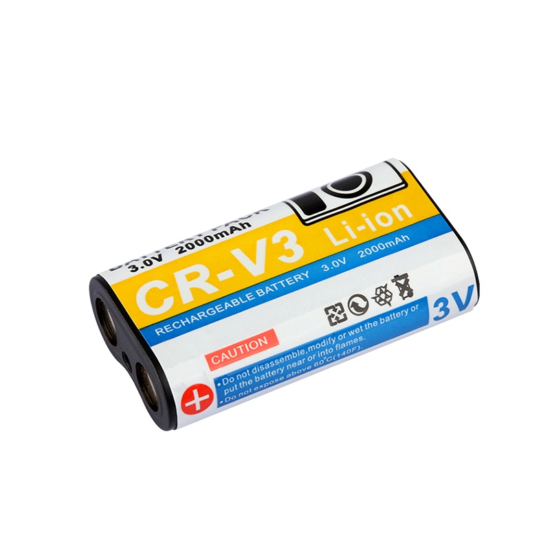 1PC 2000MAh CR-V3 CR V3 CRV3 3.7V แบตเตอรี่กล้องสำหรับ Kodak C340 C310 ...