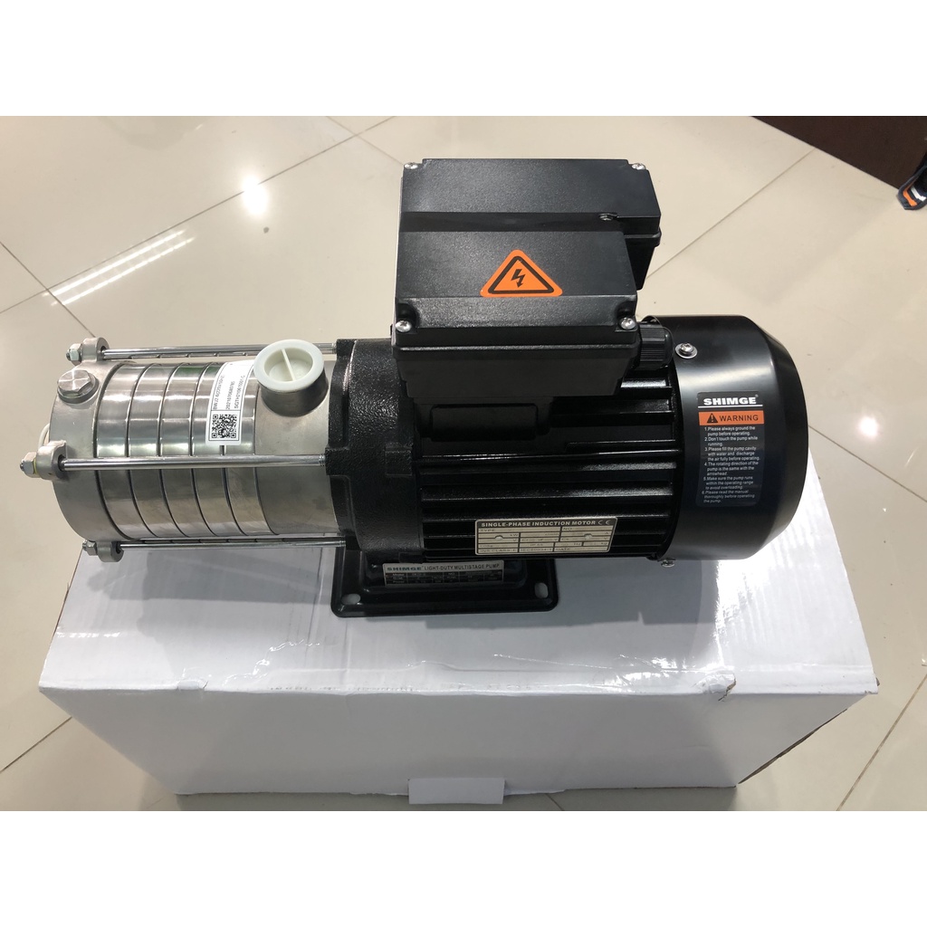 SHIMGE ปั้มน้ำสแตนเลส 220v รุ่น BW2-3, BW2-4, BW4-4, BW2-6, BW J 2-6 ของแท้ 100% | Shopee Thailand