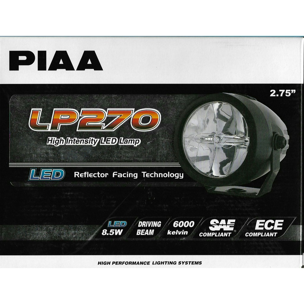 สปอร์ตไลท์Spotlight LED PIAA LP270 2.7" Driving (White 6000K) | Shopee Thailand