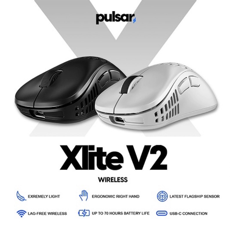 Pulsar Xlite V2 Wireless Gaming Mouse | Shopee Thailand