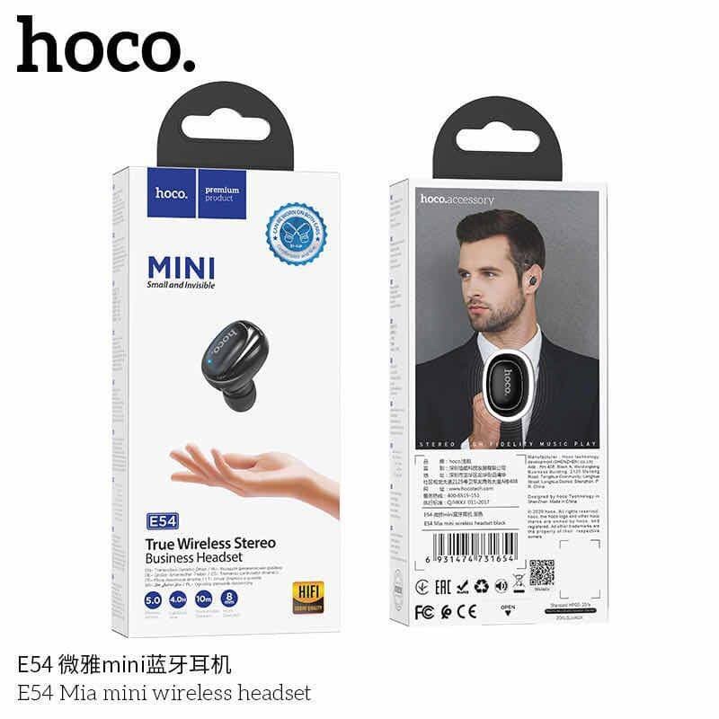Hoco E54 หูฟังบลูทูธไร้สาย + ไมโครโฟน | Shopee Thailand