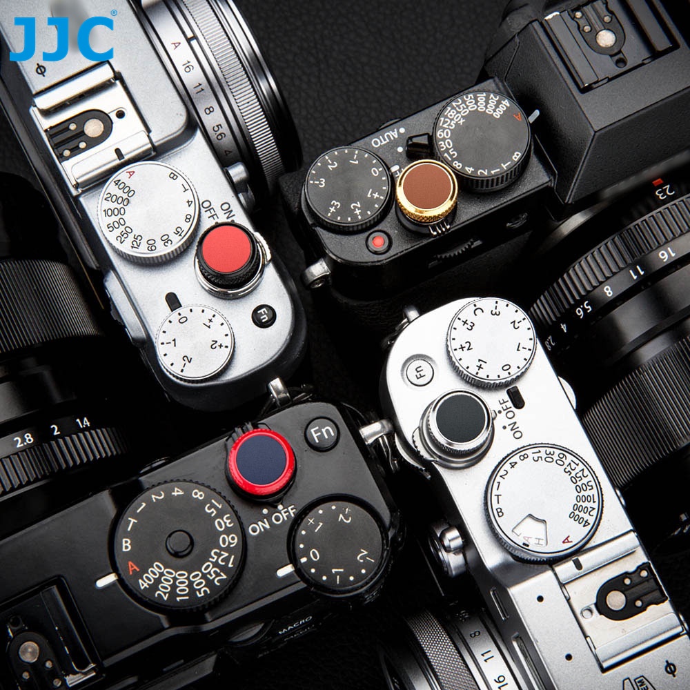 JJC ปุ่มชัตเตอร์ Fuji ปุ่มลั่นชัตเตอร์ แบบนิ่ม สําหรับ Shutter Button Fujifilm XT50 X100VI X100F ...