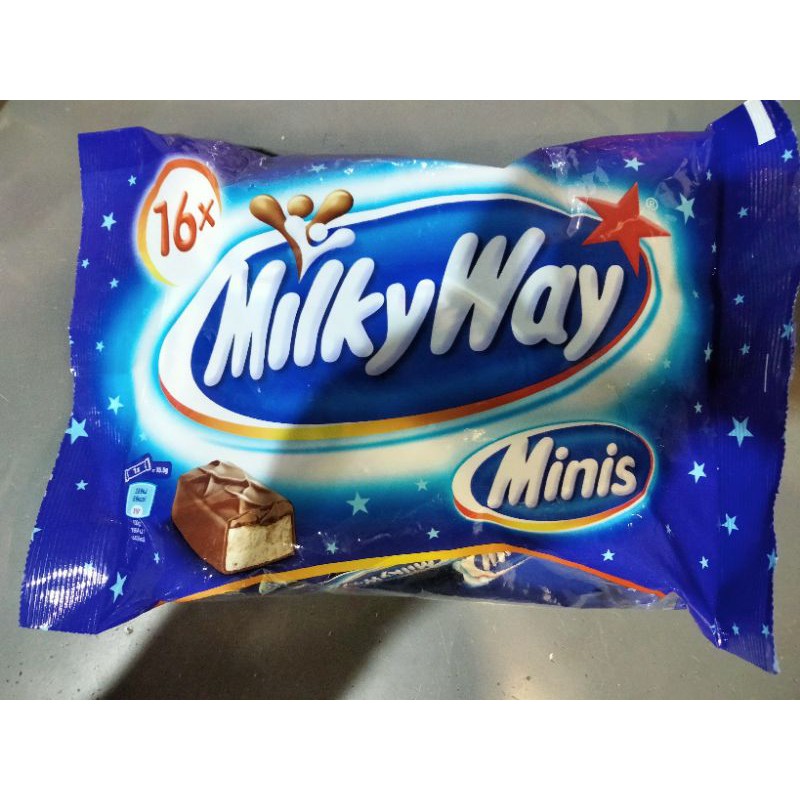 Milky Way Minis 250 g ขนมหวานสอดไส้ครีมรสนม 250กรัม | Shopee Thailand