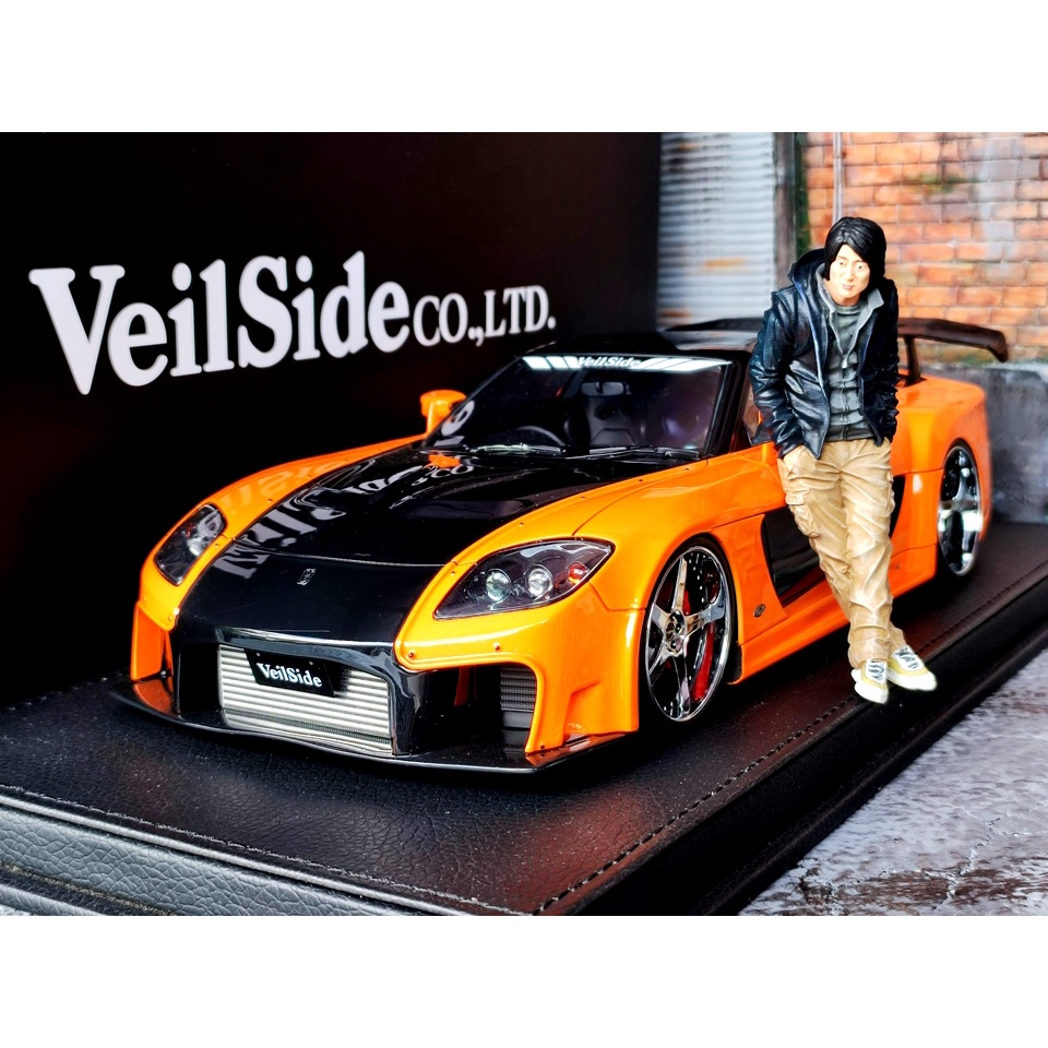 โมเดลรถRX7 Mazda RX7 Veilside Fortune Han's ฮาน ฟาส Fast and Furious ...