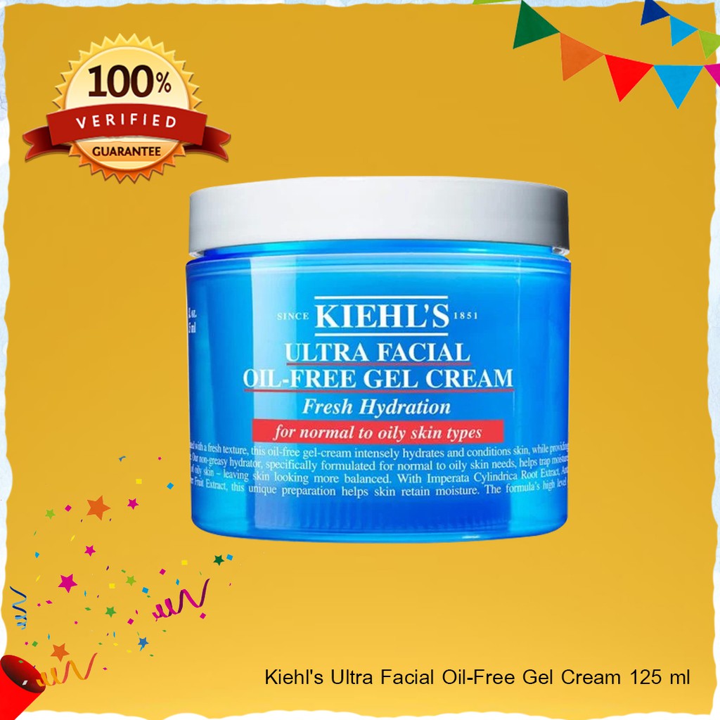 ไม่แท้คืนเงิน Kiehls Ultra Facial Oil Free Gel Cream 125 Ml Shopee