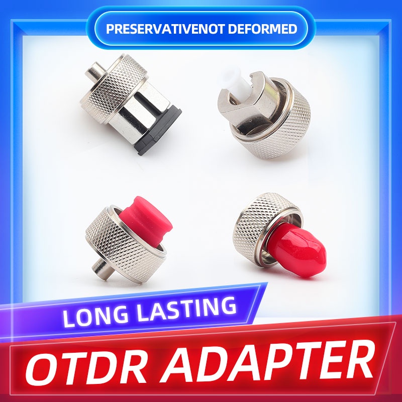 อะแดปเตอร์ OTDR ไฟเบอร์ออปติก SC/FC/ST/LC สําหรับ Optical Time Domain ...