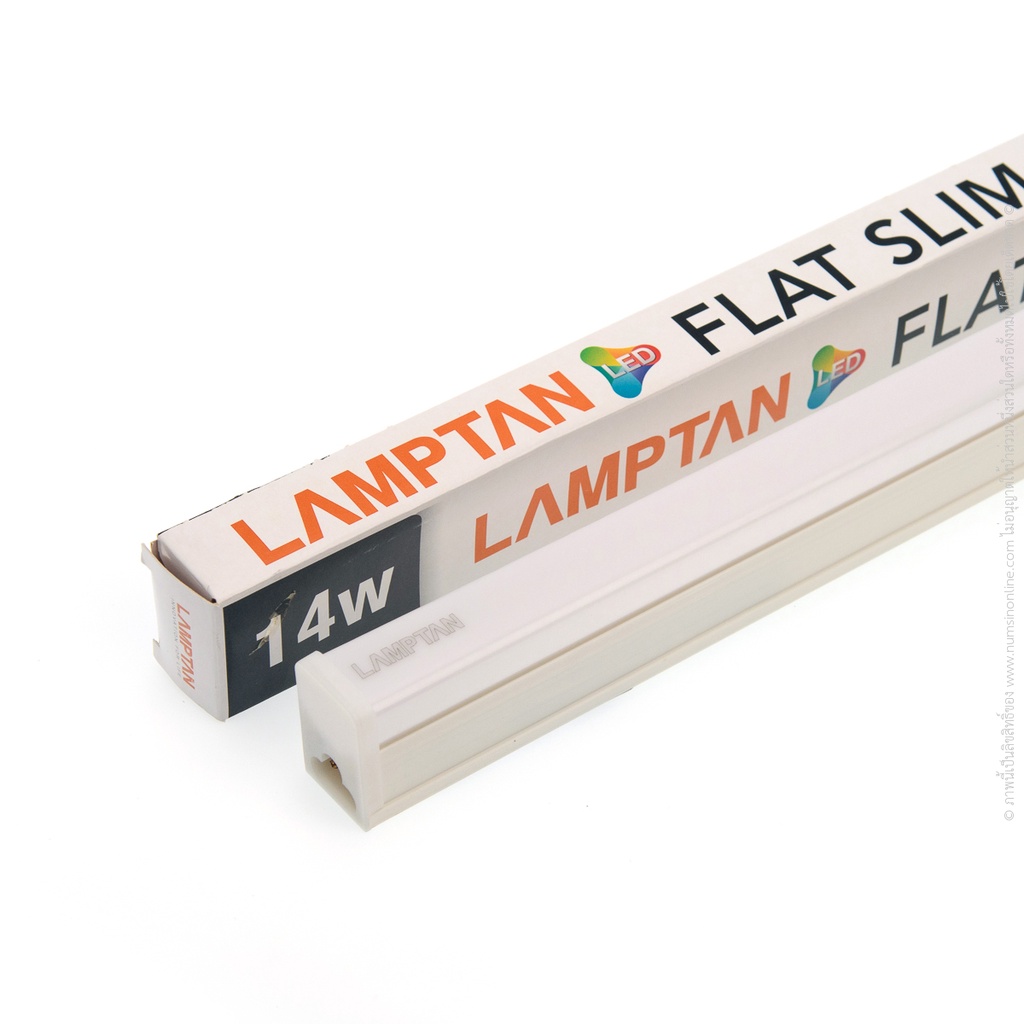 ขาอิเล็ค LED-BATTEN 14W LAMPTAN รุ่น FLAT SLIM | Shopee Thailand