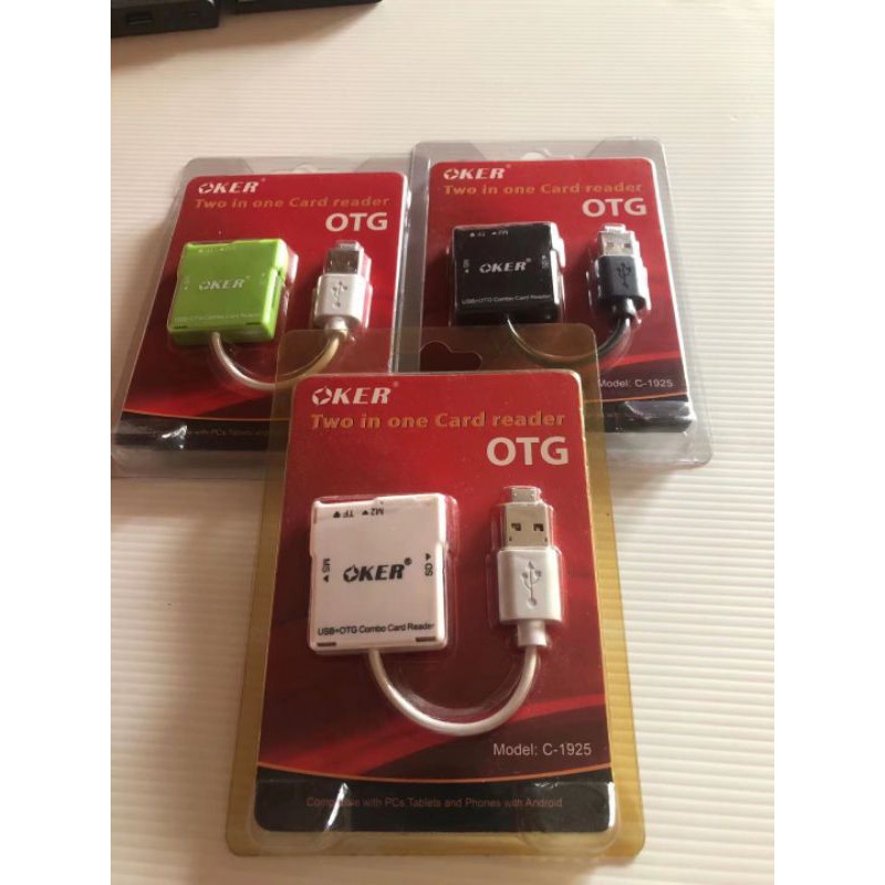OKer OTG Ext Card Reader all in 1 OKer รุ่นC-1925 คละสี | Shopee Thailand