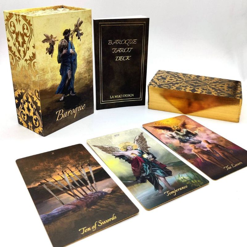 Baroque Tarot ไพ่ขอบทองสุดหรู ไพ่ยิปซี ไพ่ทาโร่ต์ ไพ่ออราเคิล Tarot ...