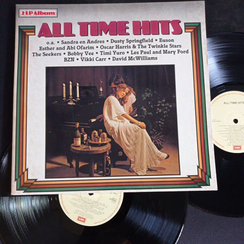 แผ่นเสียง 12 นิ้ว รวมเพลง ยอดนิยมในอดีต All Time Hits 2lLP ทดลองฟังได้ครับ | Shopee Thailand