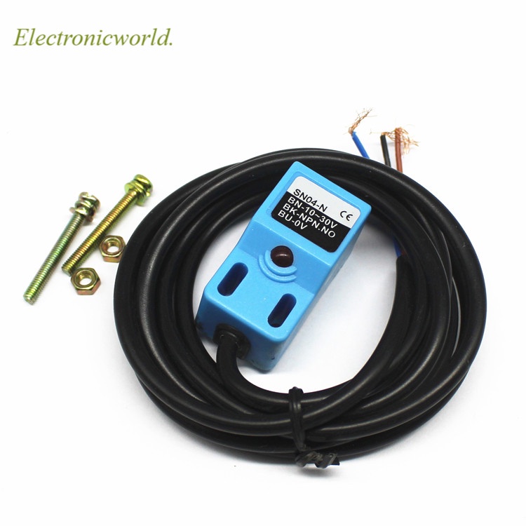สวิตช์พร็อกซิมิตี้เซนเซอร์ SN04-N SN04N 4 มม. NPN 3 สาย NO 10-30V DC sn ...