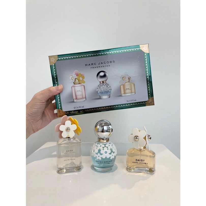 Marc Jaco** Daisy Miniature Perfume 3 In 1 Set (3x30ml) กล่องซีล ...