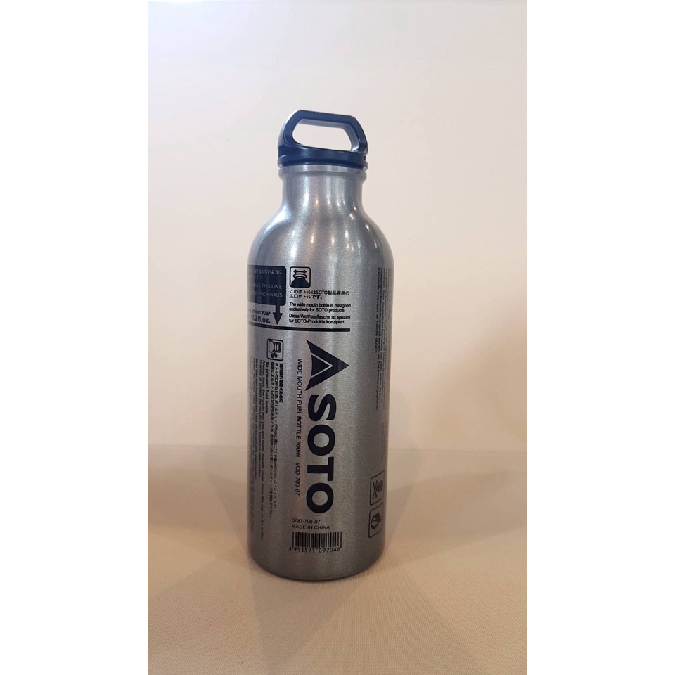 SOTO Fuel Bottle 400 ml (SOD-700-04) / Fuel Bottle 700 ml (SOD-700-07 ...