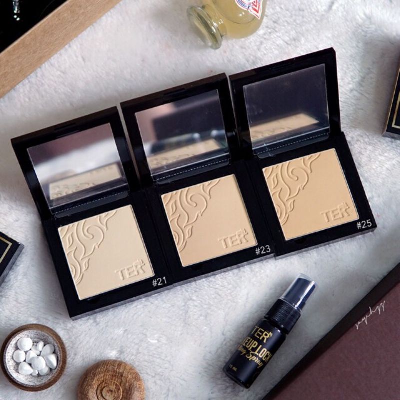 แป้งตลับ เฑอ คุมมัน เนียนกริบ TER UV Make up powder oil control spf 20 ...
