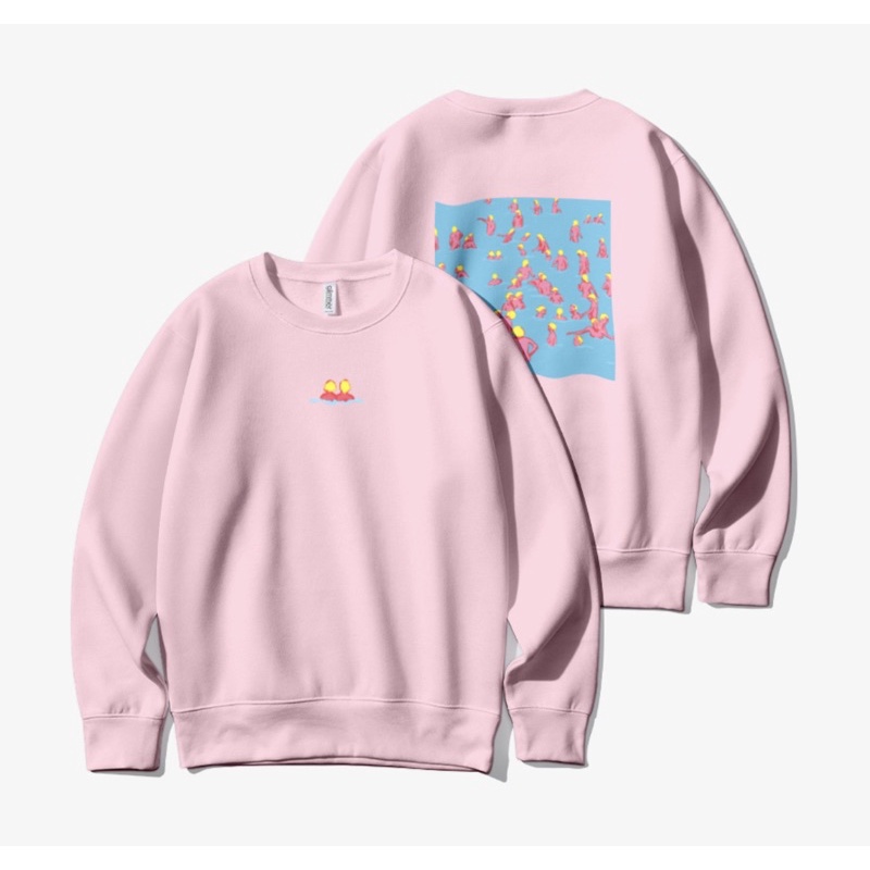 2021 ADOY ‘her’ / ‘baby’ Long Sleeve เสื้อยืดแขนยาว สีดำ/ชมพู พรีออ ...