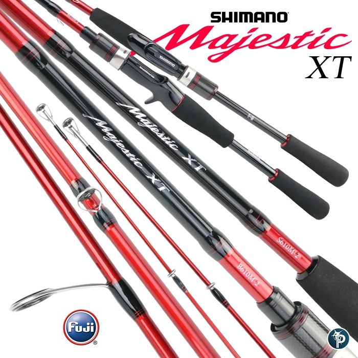 คันเบ็ด Shimano Majestic XT 2022 สองท่อน | Shopee Thailand