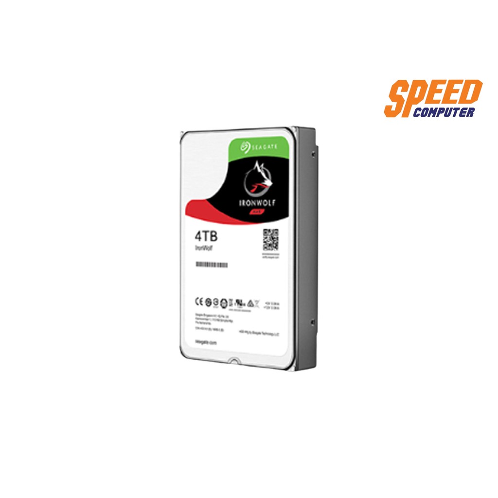 ฮาร์ดดิสก์ (HDD) 4TB Seagate IronWolf (ST4000VN0083Y) By Speedcom | Shopee Thailand