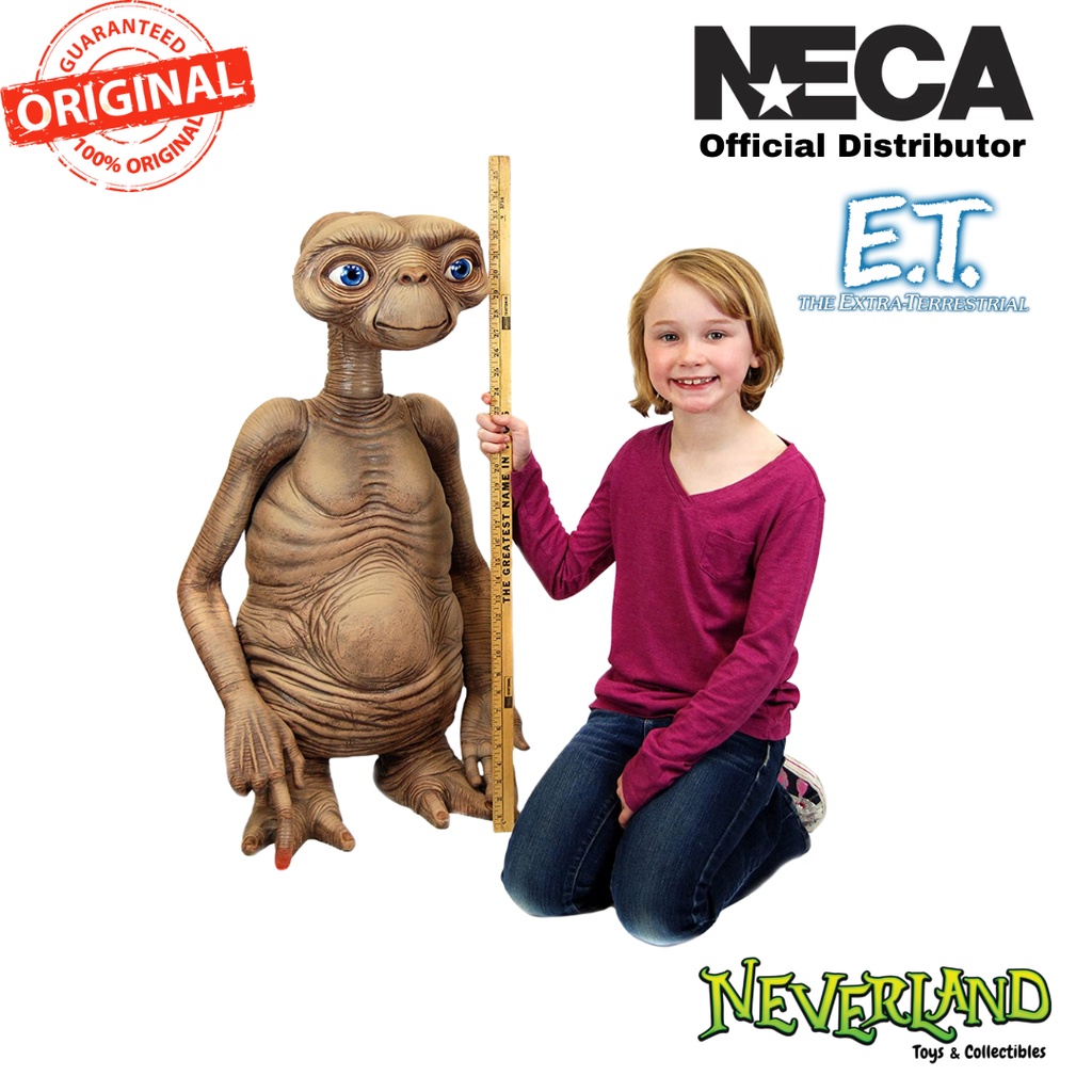 (SOLD OUT) NECA E.T. – Prop Replica – 12” Foam Figure & Life Size ...