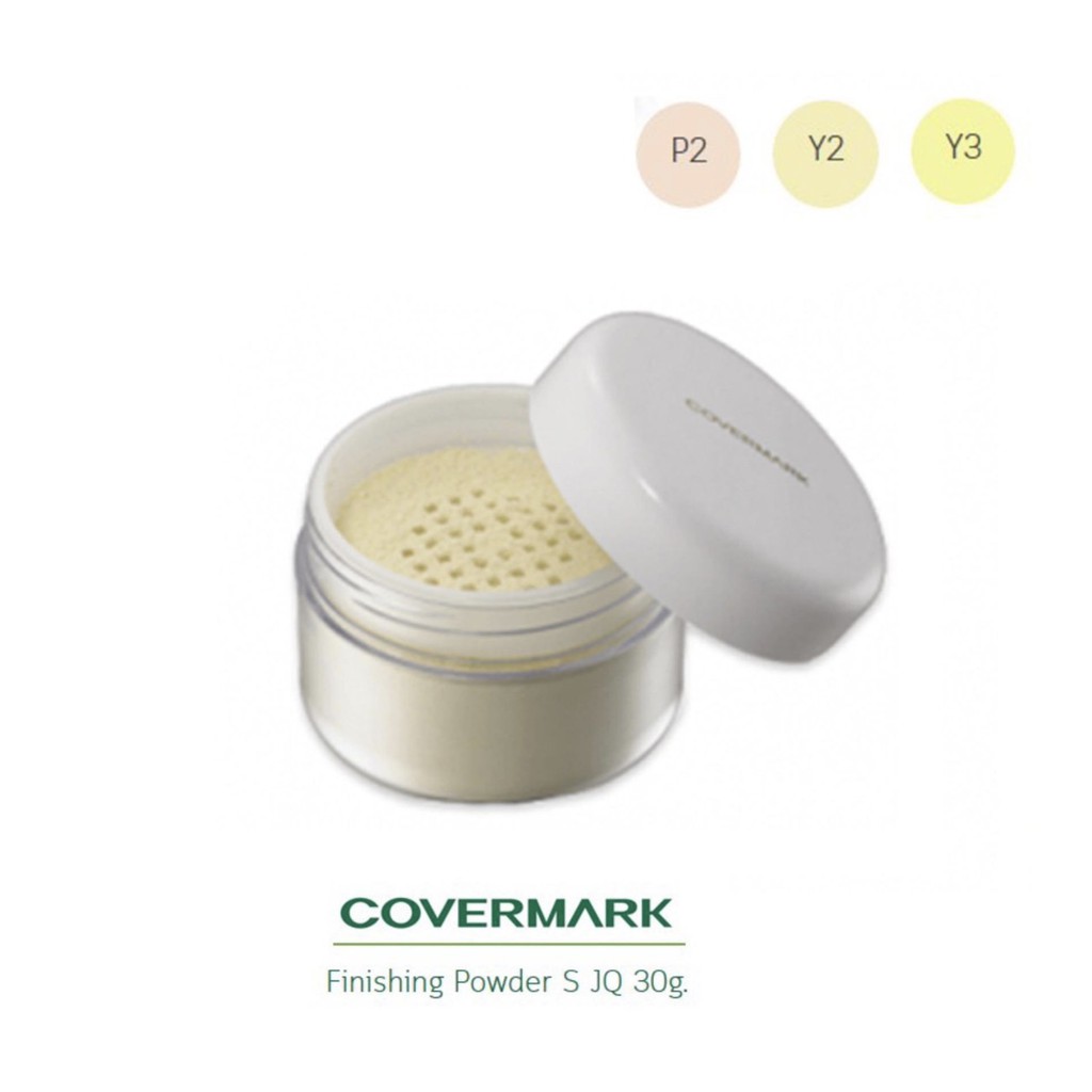 ปลอมคืนเงิน Covermark Finishing Powder S JQ 30g แป้งฝุ่นเนื้อเนียนละเอียดช่วยให้เมคอัพติดทน ...