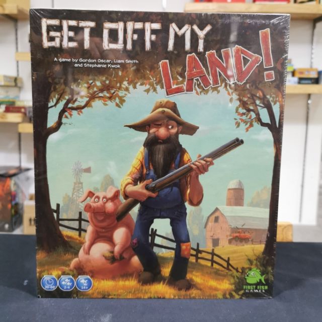 Get off my land boardgame บอร์ดเกม | Shopee Thailand