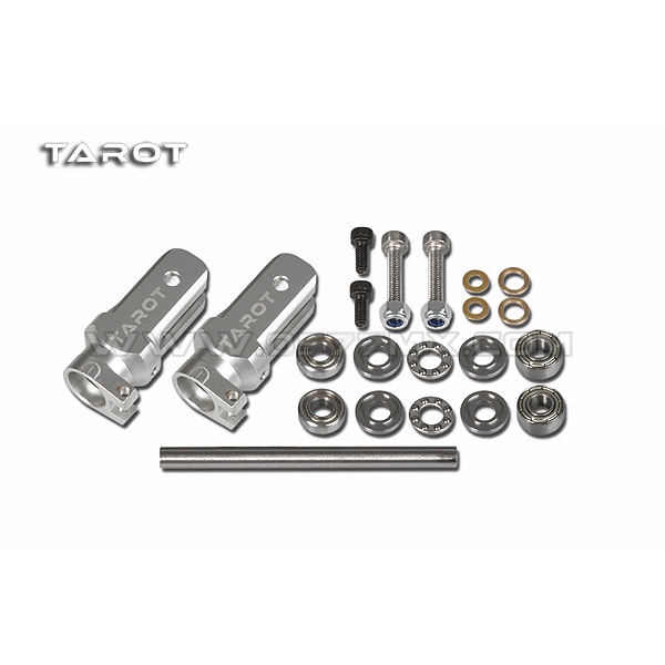 Tarot 450 DFC Main Rotor Grip Frame Set Silver(TL48013-01)อะไหล่อุปกรณ์ ...