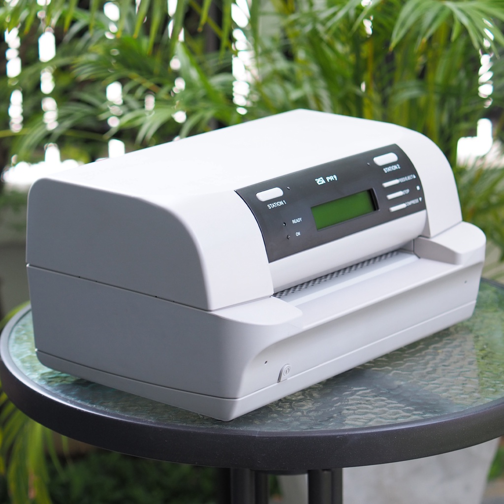 เครื่องพิมพ์สมุด พิมพ์สมุดทะเบียน สมุดประจำตัว Passbook printer PSi PR9 ...