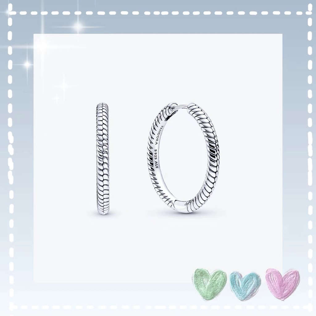 ต่างหูห่วงโลหะ ชุบเงิน 925 14k สีโรสโกลด์ | Shopee Thailand