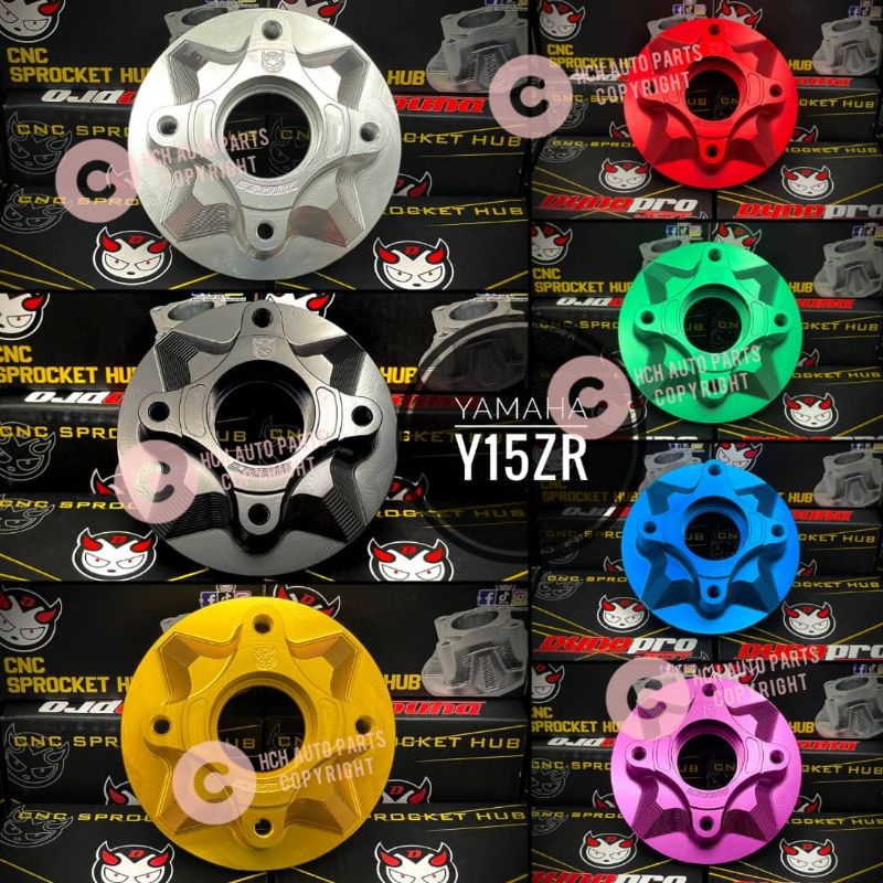 Dynopro CNC ALLOY WHEEL HUB - Y15 ZR V1/V2/ Y16/ RS 150R V1/V2/ RSX 150 ...