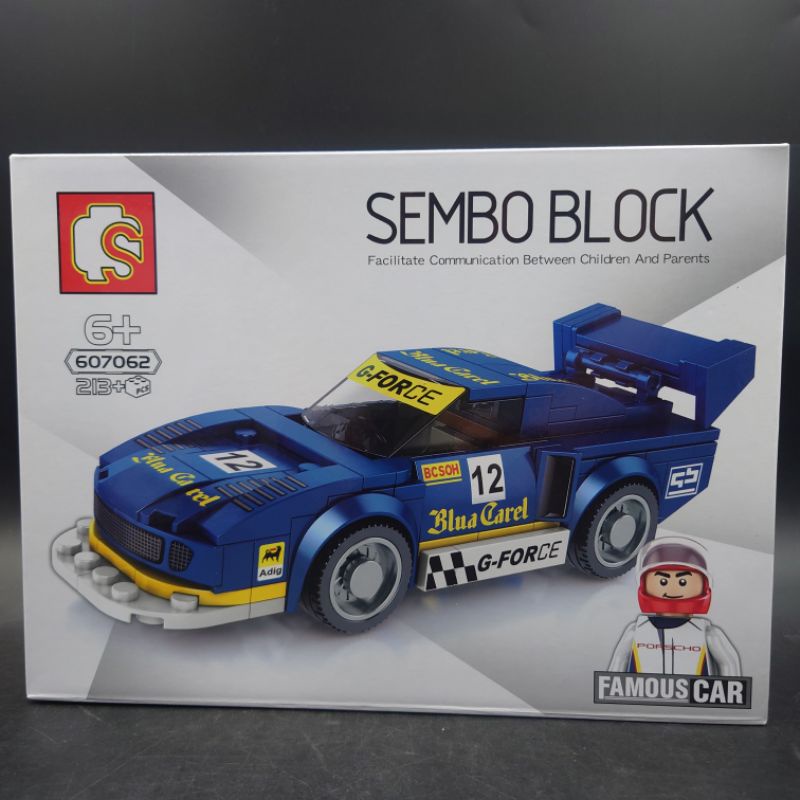 เลโก้รถยนต์ Super Car SEMBO BLOCK Famous Car / 607061 - 607064 มี 4 แบบ ...