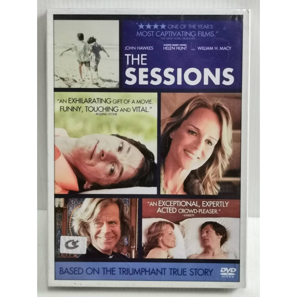 DVD : The Sessions (2012) ขอสักครั้งให้รู้รัก " John Hawkes, Helen Hunt ...