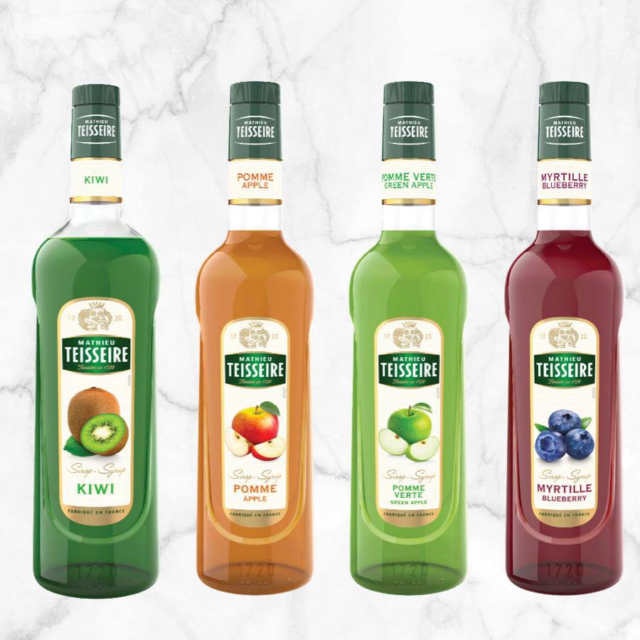 (Mathieu Teisseire) Syrup เตสแซร์ น้ำเชื่อม ไซรัป กลิ่นผลไม้ | Shopee ...