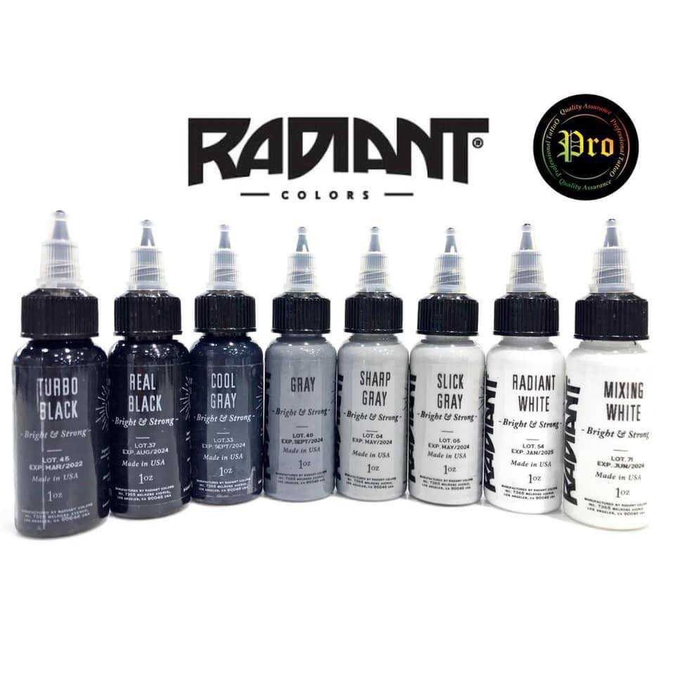 สีสัก Radiant Colors Tattoo Ink 1 oz | Shopee Thailand
