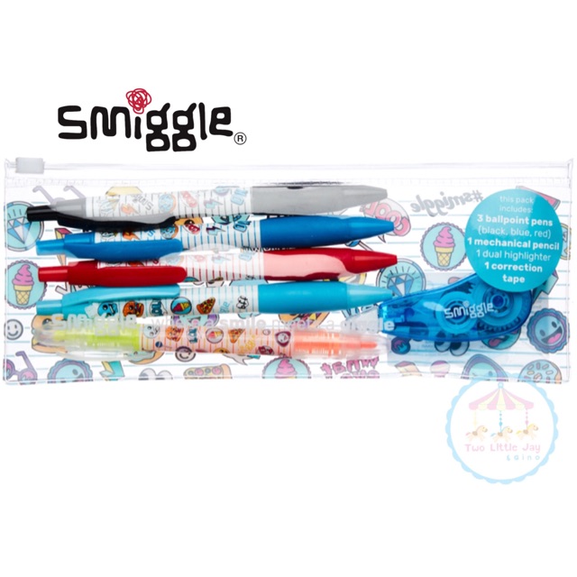 เซ็ทปากกาสุดคุ้ม Smiggle Multi pen pack ครบจบเซ็ทเดียว | Shopee Thailand