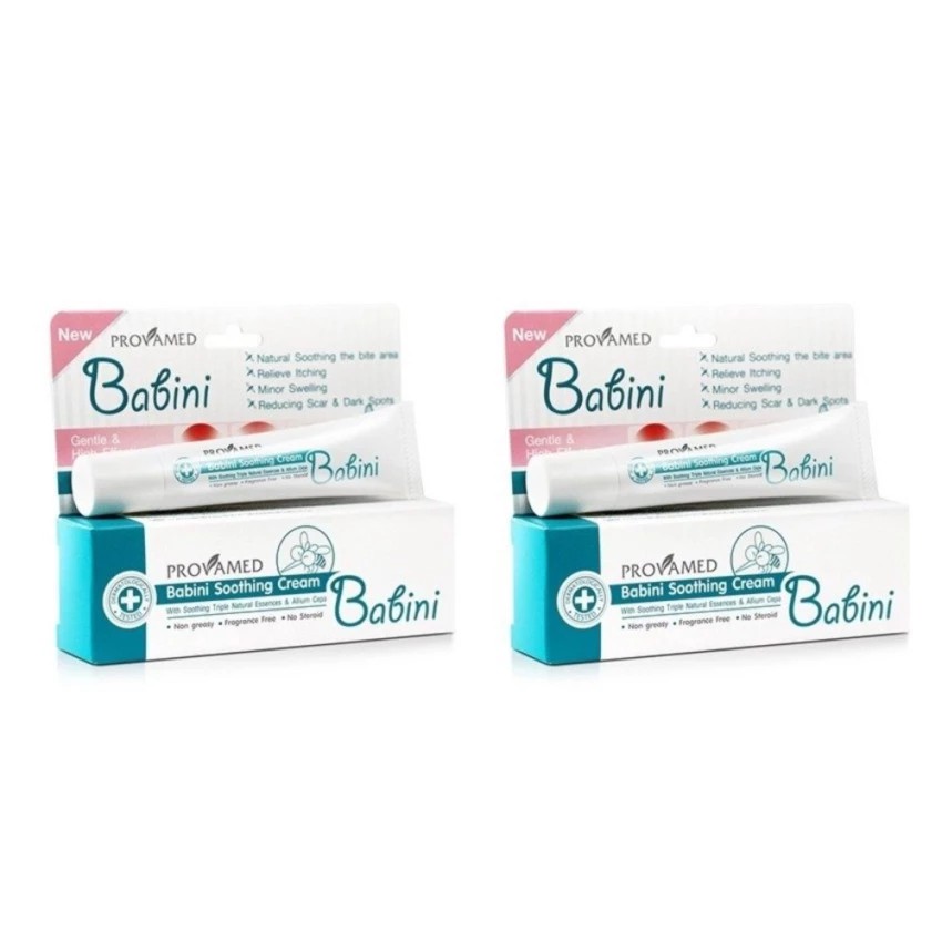 Provamed Babini ซูธธิ้ง ครีม15ml แพ็คคู่ | Shopee Thailand