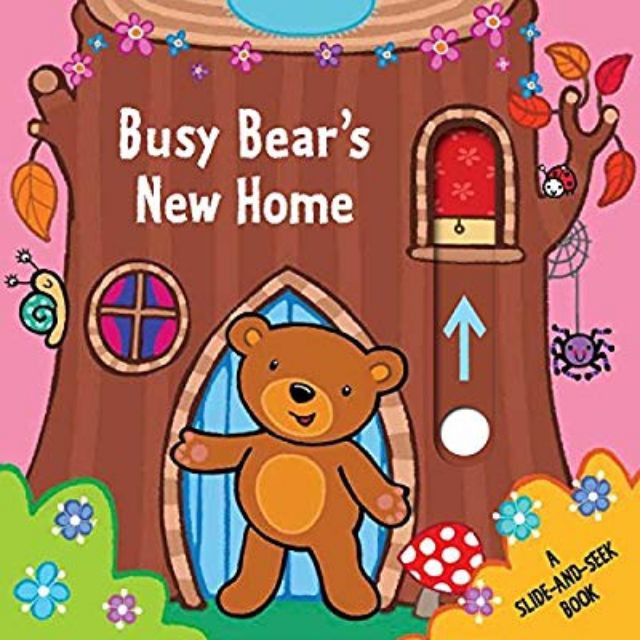 หนังสือเด็ก Busy Bear's New Home: A Slide-and-Seek Book | Shopee Thailand