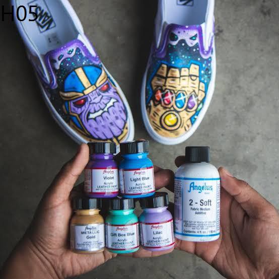 Angelus Additives Paint: 2-Soft, 2-Hard, Duller, 2-Thin น้ำยาผสมสี ...